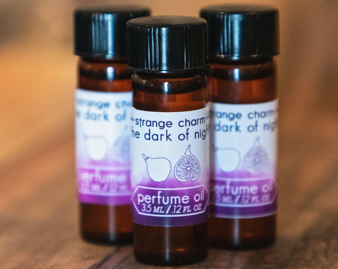 The Dark of Night Perfume Oil, Fall Gift, Autumn Perfume, Body Oil ...