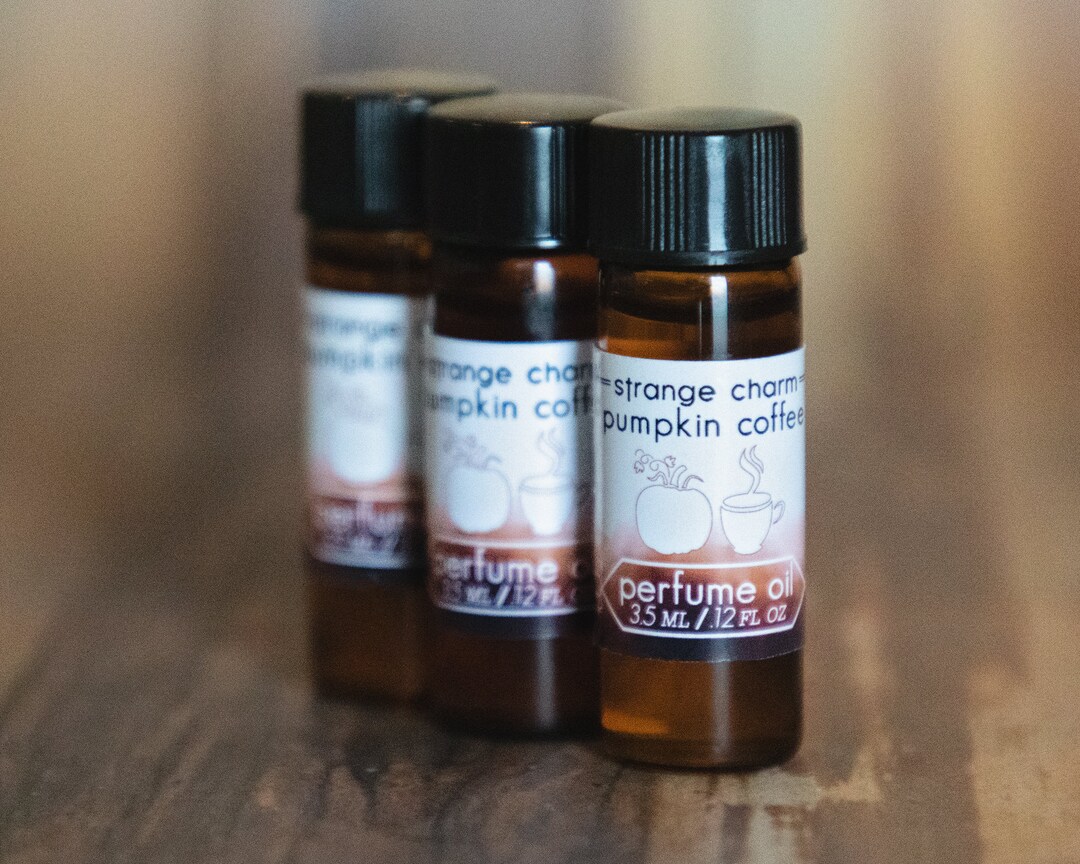 Pumpkin Coffee Perfume Oil, Fall Gift, Autumn Scent, Body Oil, Indie ...