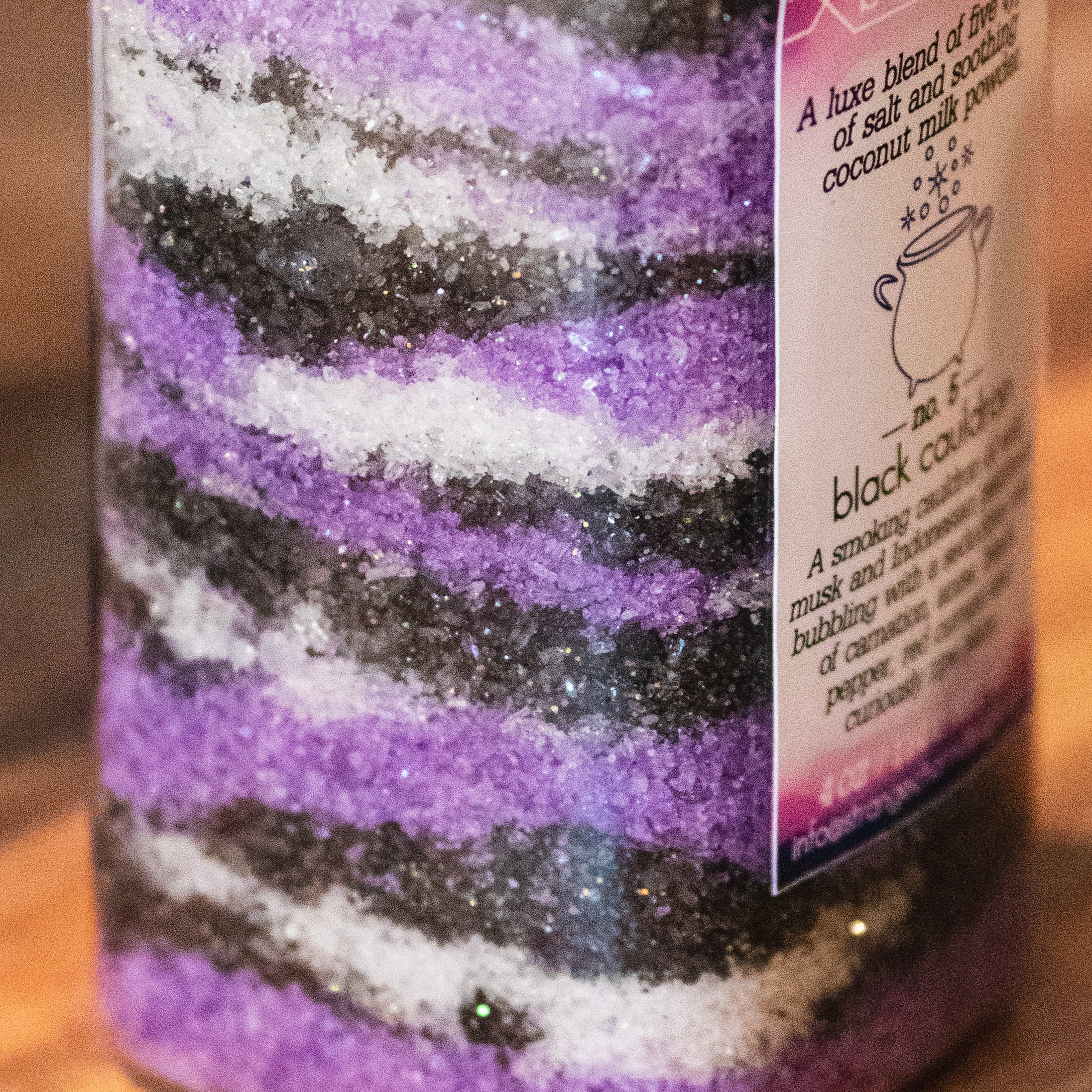 Black Cauldron Bath Salts Goth Gift Epsom Salt Dead Sea - Etsy