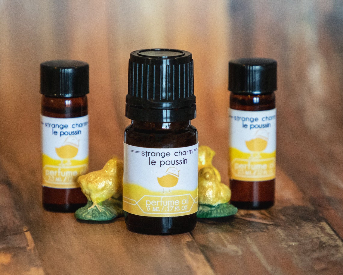 Le Poussin Perfume Oil Gift for Her Body Oil Handmade | Etsy