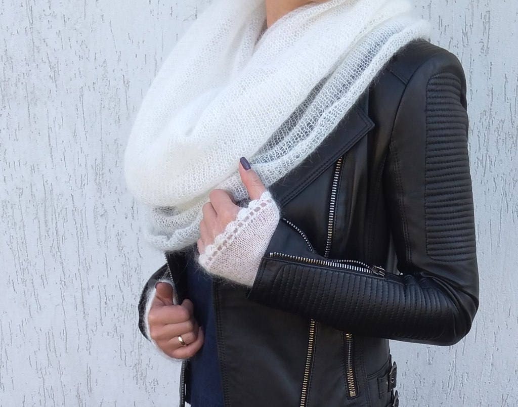 Long Arm Warmers Wedding Mittens Bridal Gloves Gift for - Etsy