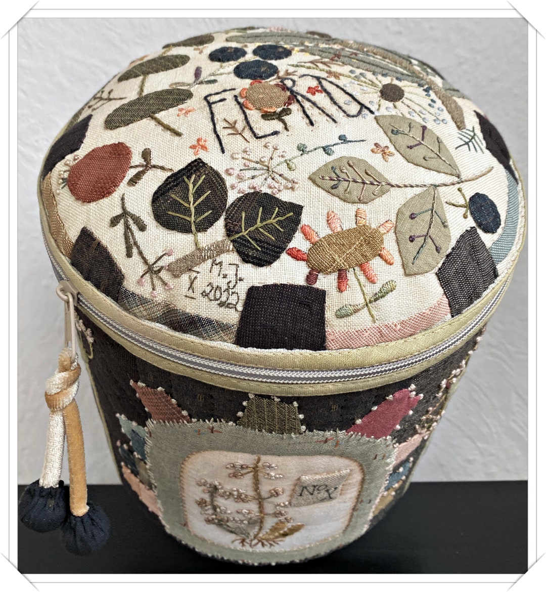 Flora - Xl Storage Box, Pattern by Malgorzata J.jenek - Etsy