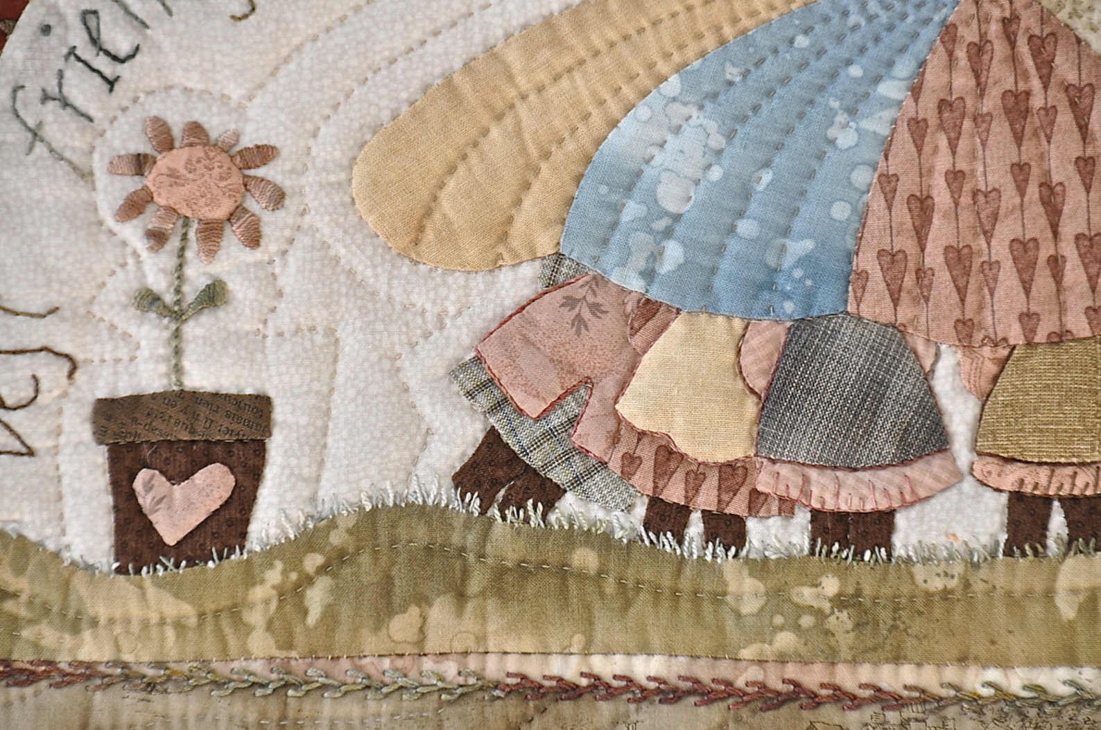 Best Friends Wall Hanging Quilt Paper Pattern by - Etsy