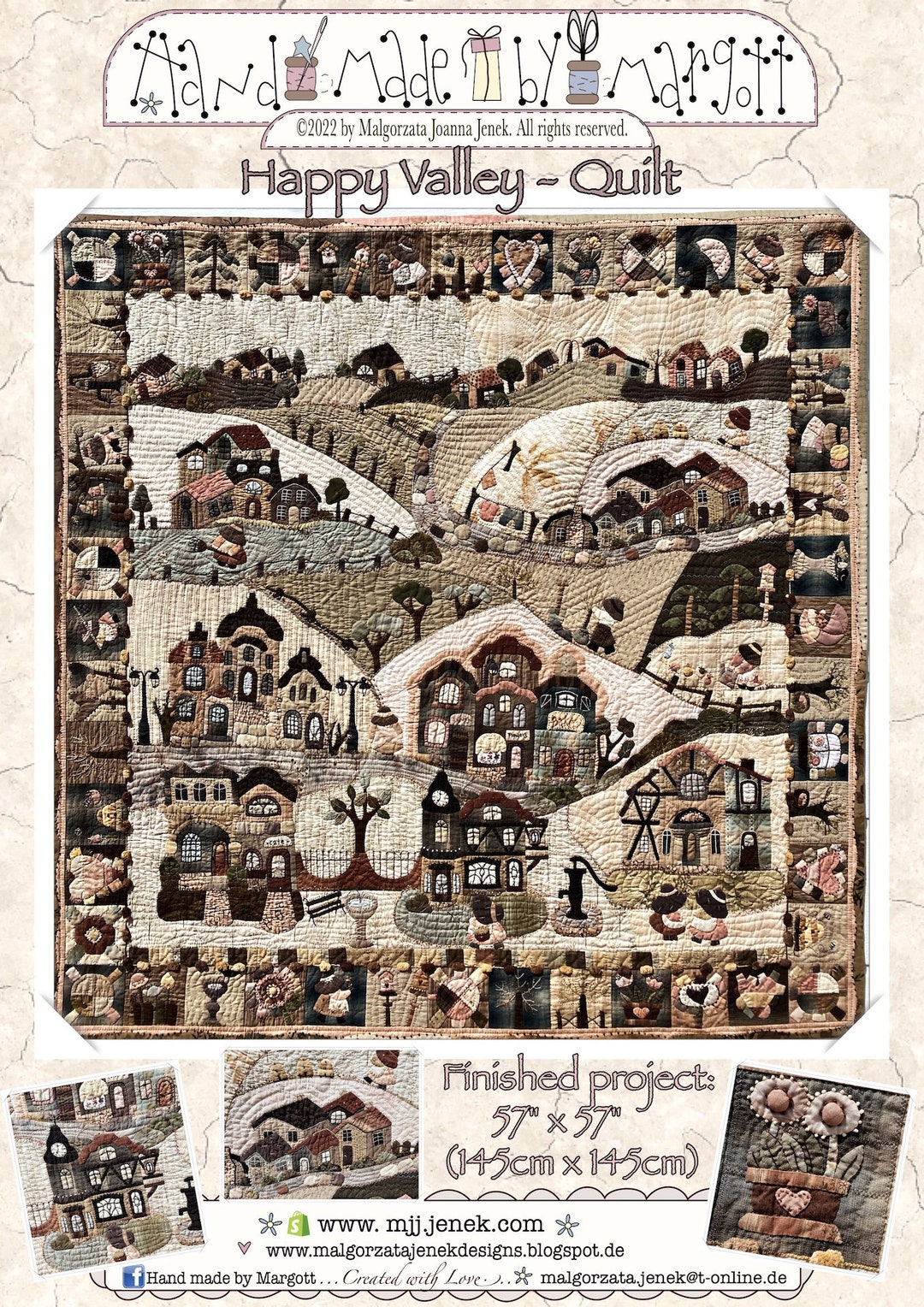 Happy Valley - Paper Pattern by Mjjenek - Etsy