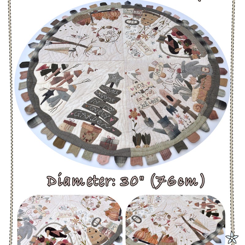 Round Table Quilt - Etsy