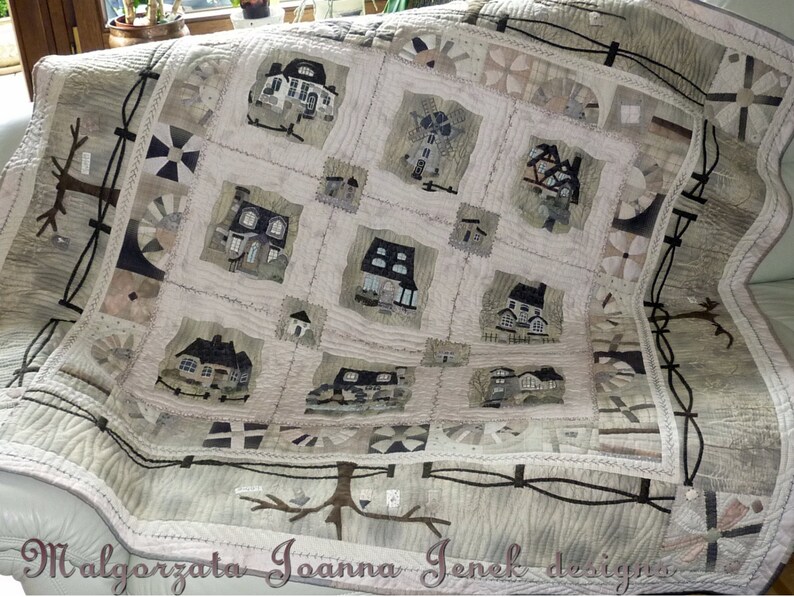 Quilt Pattern : the Irish Cottage Quilt© PAPER/ Physical - Etsy