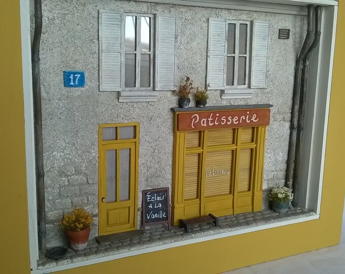 Miniature Store Front Diorama, Shadowbox Art - Etsy