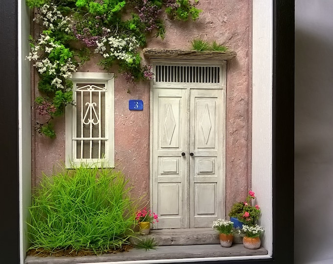 Dollhouse , Miniature House Diorama, Art - Etsy