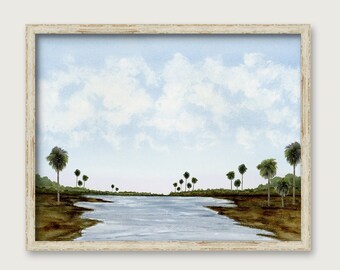 Florida Swamp Painting - Etsy