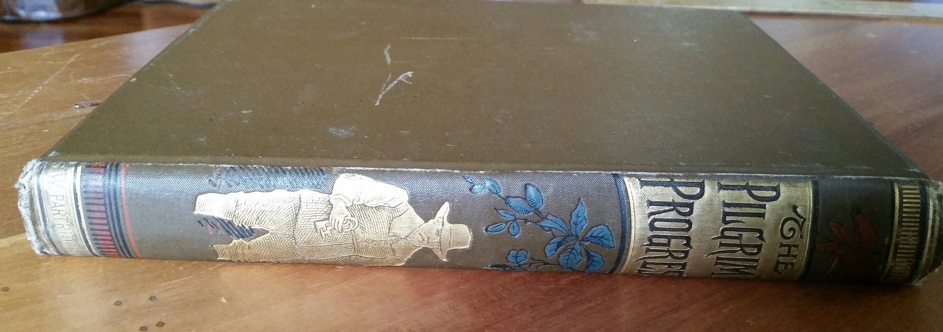 Antique the PILGRIM'S PROGRESS by John Bunyan 62 Illustrations by ...