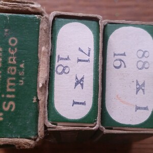 Vintage Singer Industrial Sewing Machine Needle Simanco 268 Sewing ...