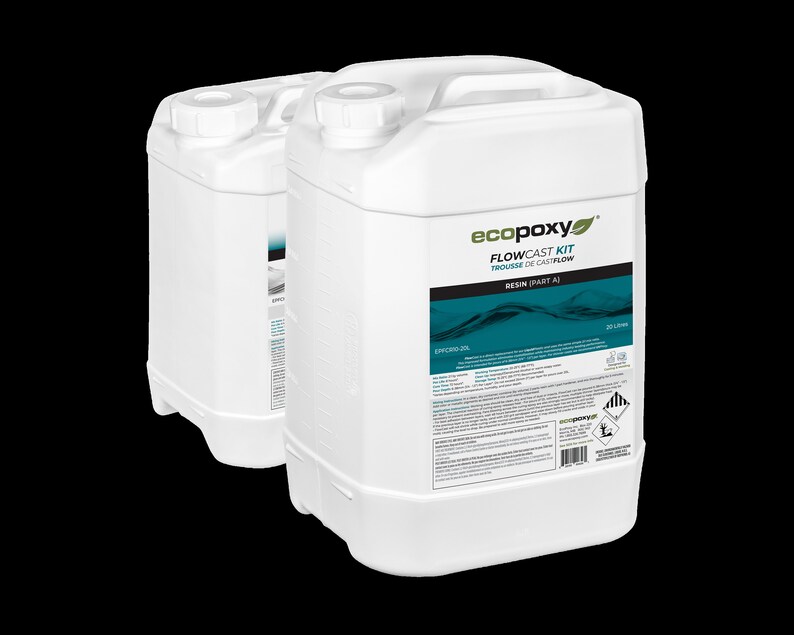 30 Liter Ecopoxy Flowcast - New Liquid Plastic 2:1 Ratio Kit - Etsy