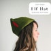 Pixie Elf Hat Knitting Pattern, Elf Knitting Pattern, Pointed Hat Cosplay, Easy to Knit Toque ...