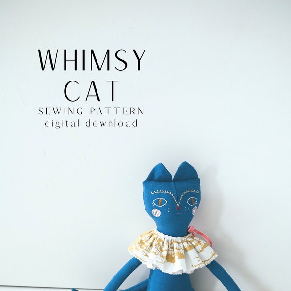 Rag Doll Cat Pattern - Etsy