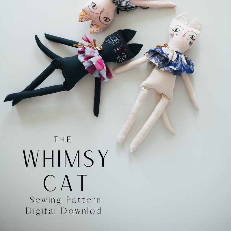 Rag Doll Cat Pattern - Etsy