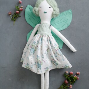 Doll Fairy Wing Sewing Pattern, Adjustable Wings Pattern for Dolls DIY ...