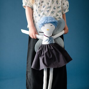 Doll Fairy Wing Sewing Pattern, Adjustable Wings Pattern for Dolls DIY ...