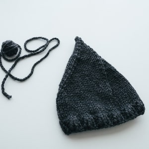 Pixie Elf Hat Knitting Pattern, Elf Knitting Pattern, Pointed Hat Cosplay, Easy to Knit Toque ...