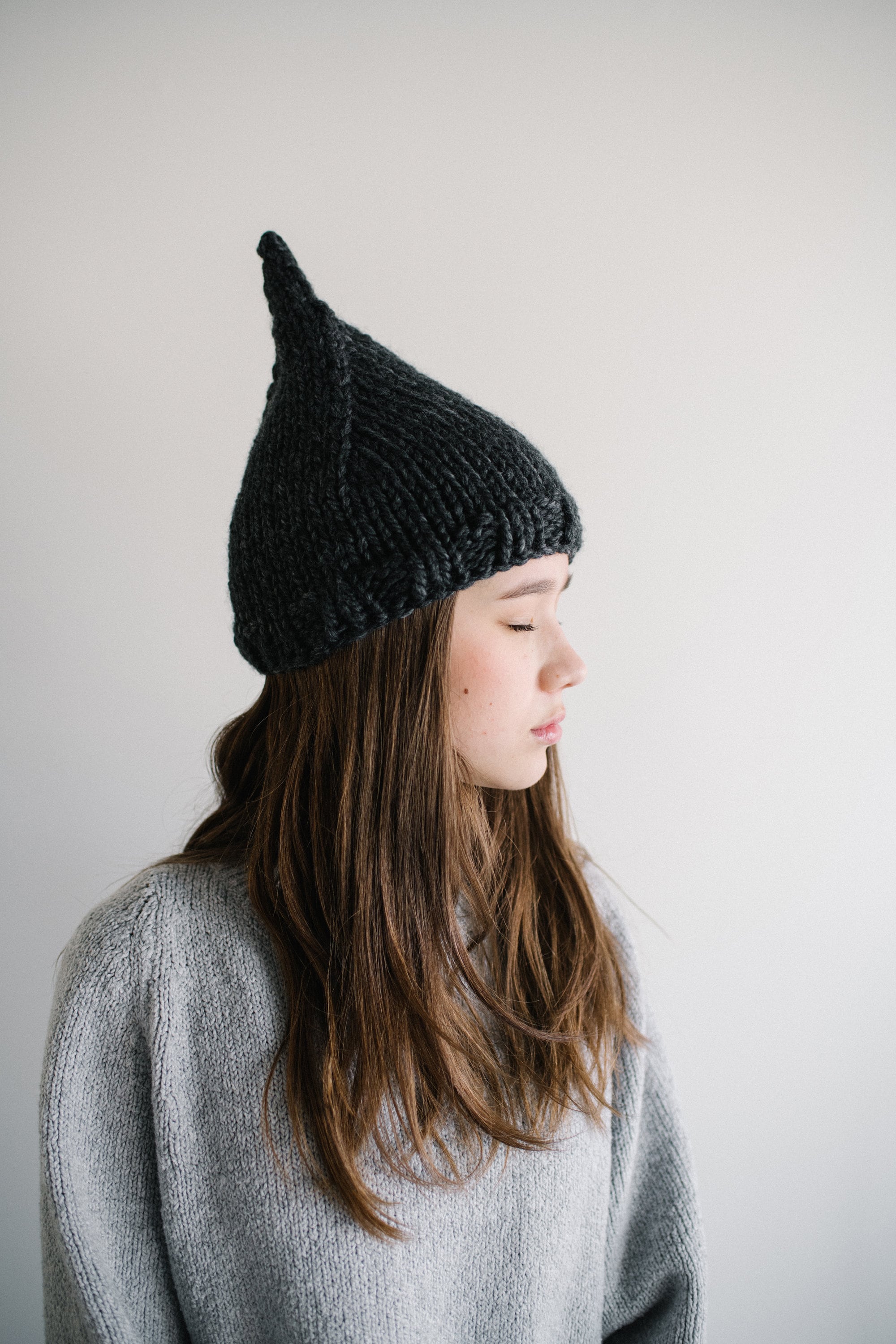 Pixie Elf Hat Knitting Pattern: Easy Beginner Toque (PDF Pattern) - Etsy