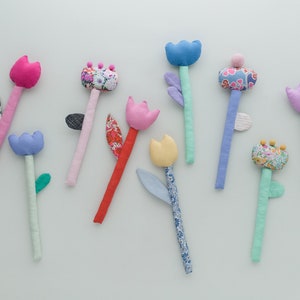 Flower Bouquet Sewing Pattern, Flower Toys for Kids, Floral Gift, Home ...