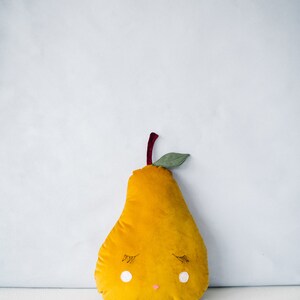 Pear Pillow Sewing Pattern: Large Plush Stuffy Doll (PDF Tutorial) - Etsy