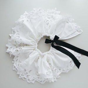 Easy Neck Ruffle Collar Sewing Pattern Tutorial for Costumes and ...