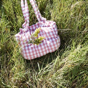 Quilted Cloud Bag Sewing Pattern PDF: DIY Shoulder Tote Purse Tutorial ...
