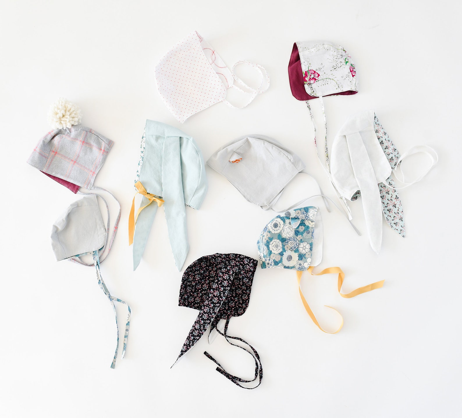 Baby Bonnet Sewing Pattern PDF, Children Bonnet Sewing Pattern ...