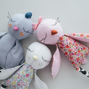 Bird Rag Doll Sewing Pattern: Softie Toy Chick Hen Tweetie Tutorial ...