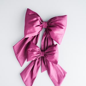 Oversized Puffy Bow Sewing Pattern: DIY Hair Bow, Tree Topper (PDF) - Etsy
