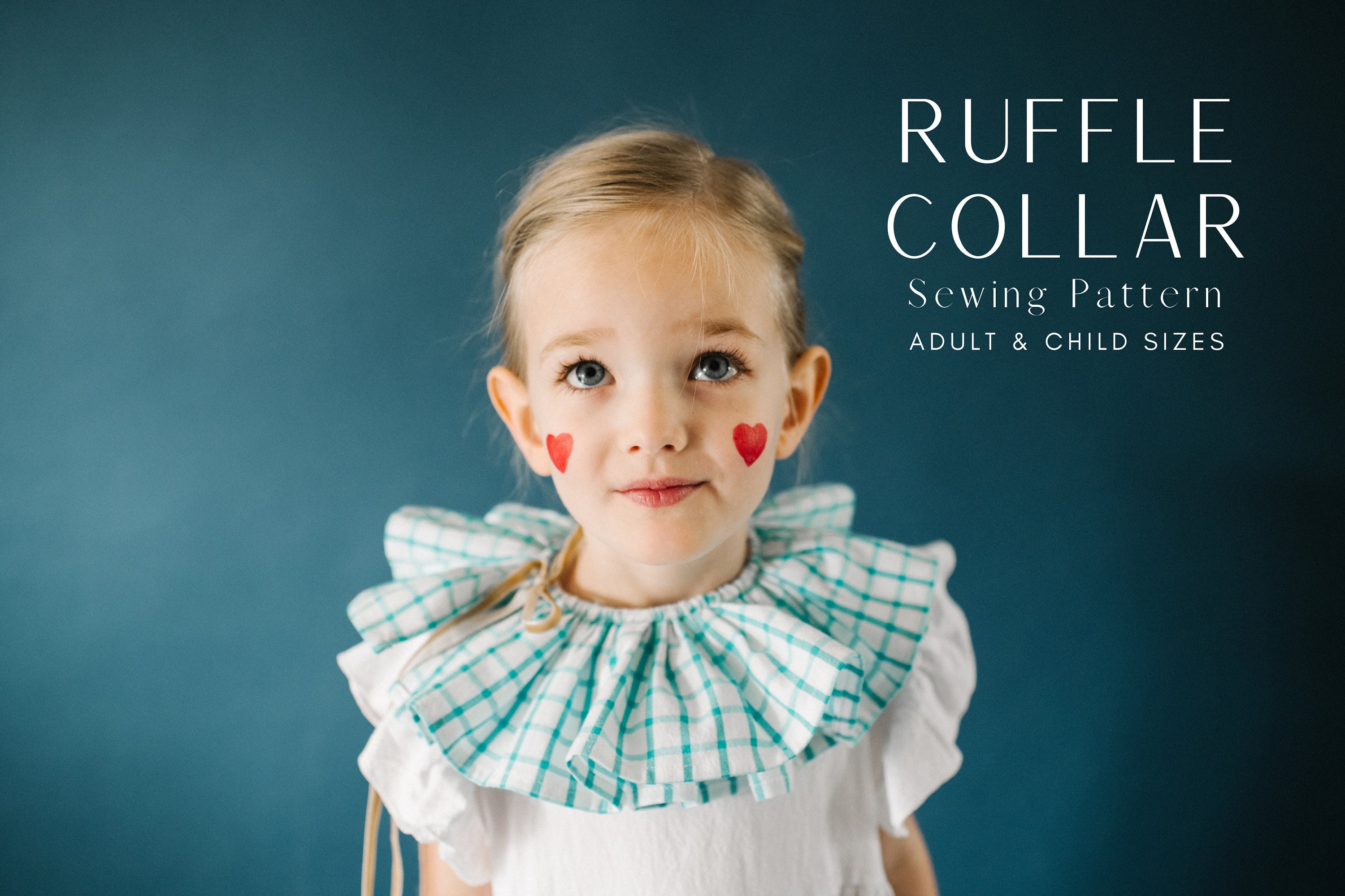 Easy Neck Ruffle Collar Sewing Pattern Tutorial for Costumes and ...