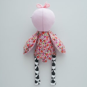 Bird Rag Doll Sewing Pattern: Softie Toy Chick Hen Tweetie Tutorial ...