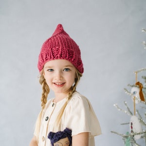Pixie Elf Hat Knitting Pattern, Elf Knitting Pattern, Pointed Hat Cosplay, Easy to Knit Toque ...