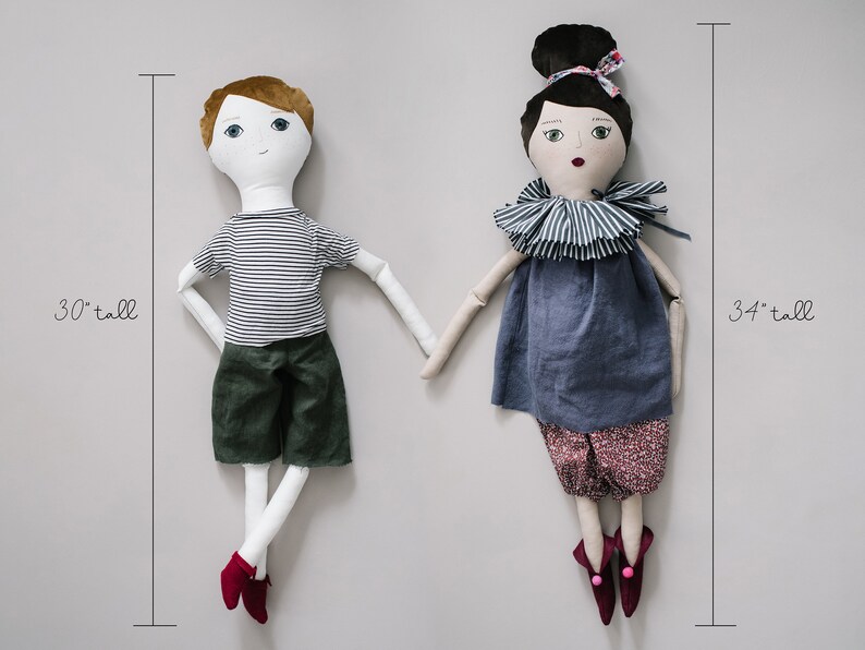 Boy Rag Doll Sewing Pattern Tutorial - Etsy