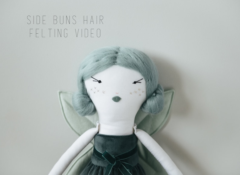 Fairy Rag Doll Sewing Pattern Heirloom Cloth Doll PDF Fairy - Etsy