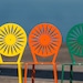 Memorial Union Terrace Yellow Sunprint Chair - Etsy