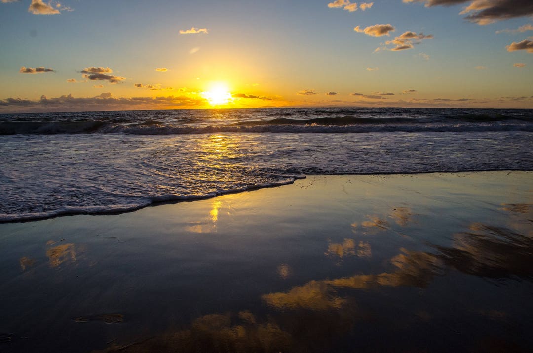 Laguna Beach Sunset on Pacific Ocean, California Beaches P1042 - Etsy
