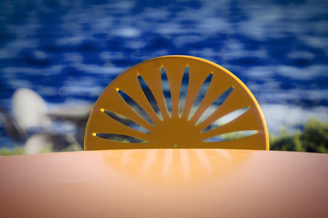 Wisconsin Union Sunburst Chair UW Madison - Etsy