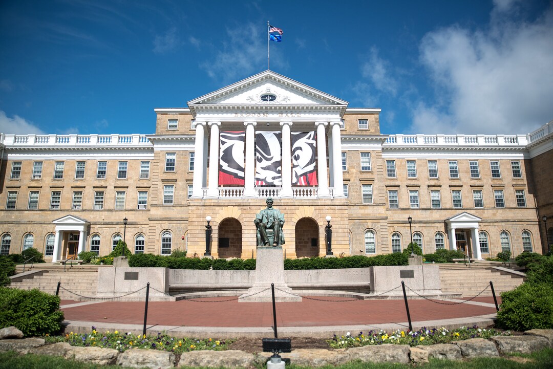Bascom Hill Univ of Wisconsin Madison - Etsy