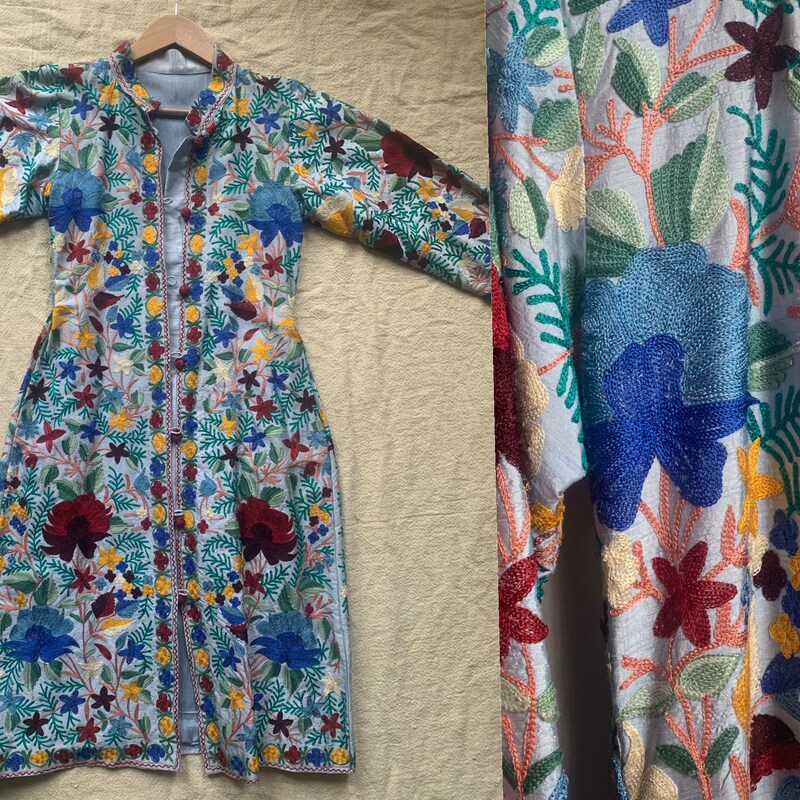 Embroidered Jacket - Etsy