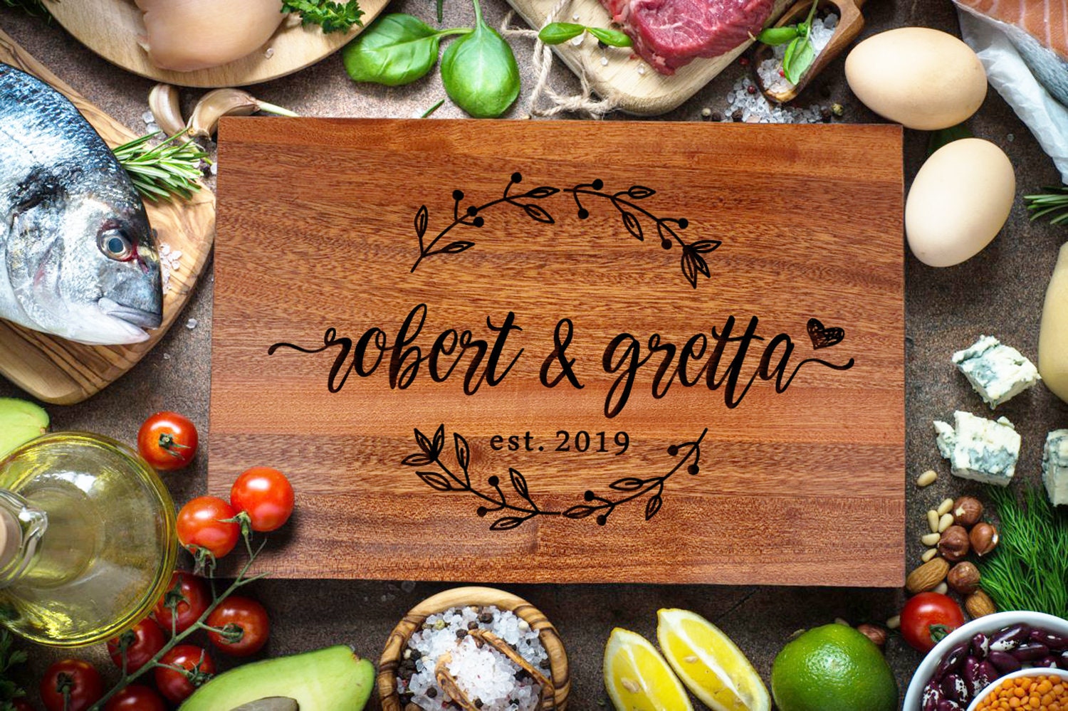 Personalized Cutting Board Custom Cutting Board Chopping - Etsy