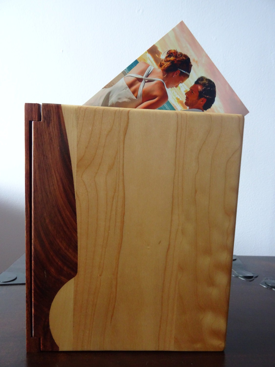 Personalized Photo Album, Custom Photo Album, Wood Photo Album, Wedding ...
