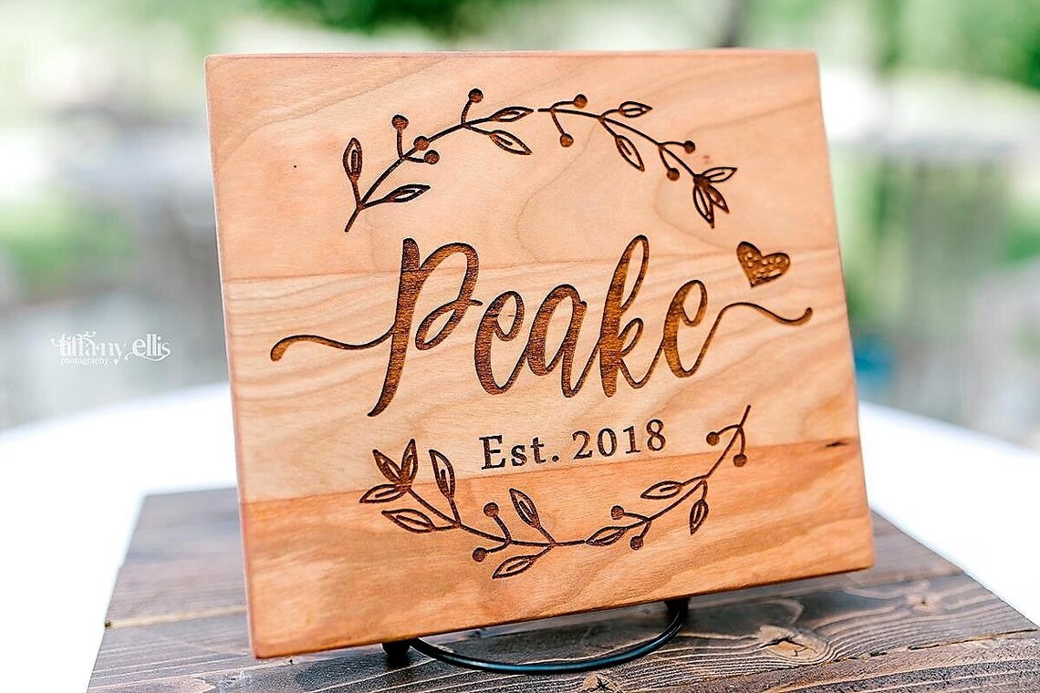Personalized Cutting Board Personalized Chopping Block - Etsy