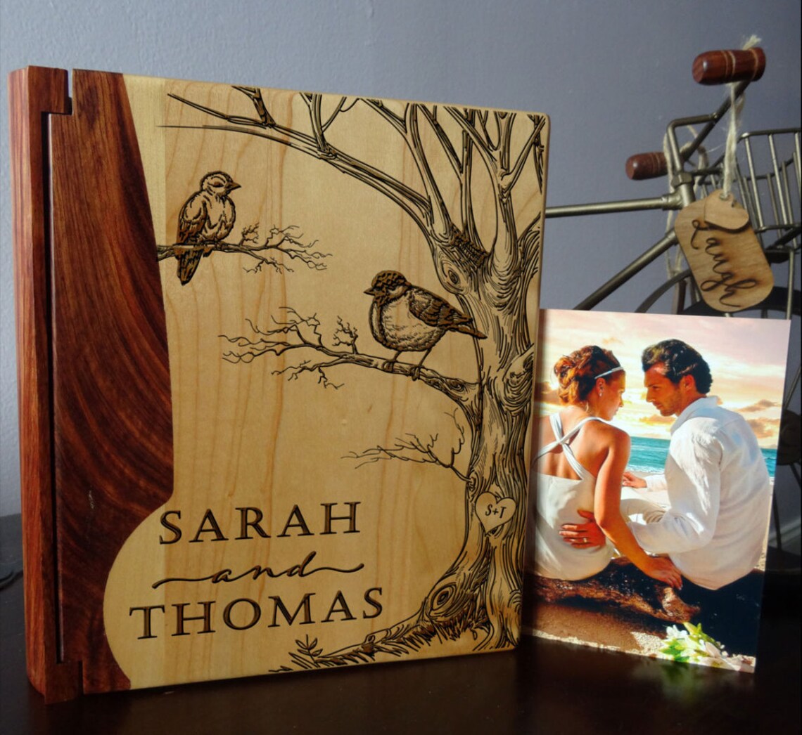 Wedding Photo Album Personalized Photo Album Custom Photo - Etsy