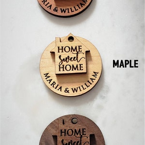 Personalized New Home Key Chain/welcome Home Keychain/our First Home ...