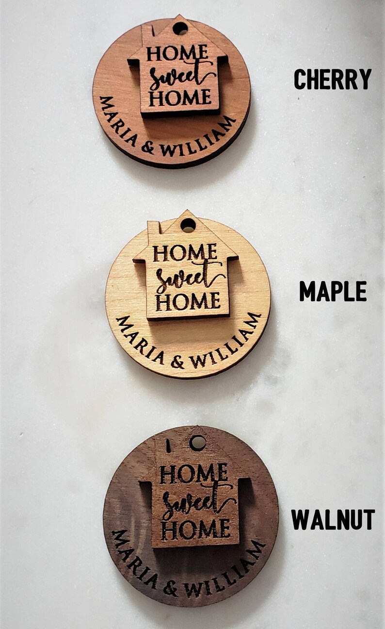 Personalized New Home Key Chain/welcome Home Keychain/our - Etsy