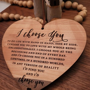 Personalized Valentine's Gift Love Message for Him Love Message for Her ...