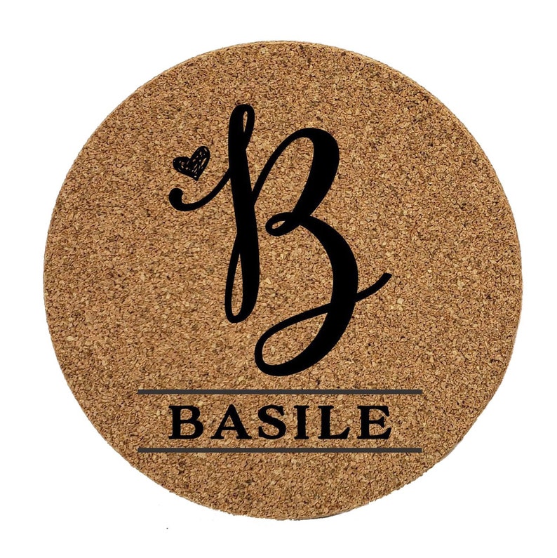 Personalized Coasterscustom Coasters Cork Coaster Monogram - Etsy