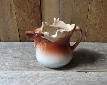 Vintage Ceramic Moose Creamer Pitcher - Made in Austria - Etsy