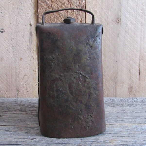 Antique Cow Bell - Etsy